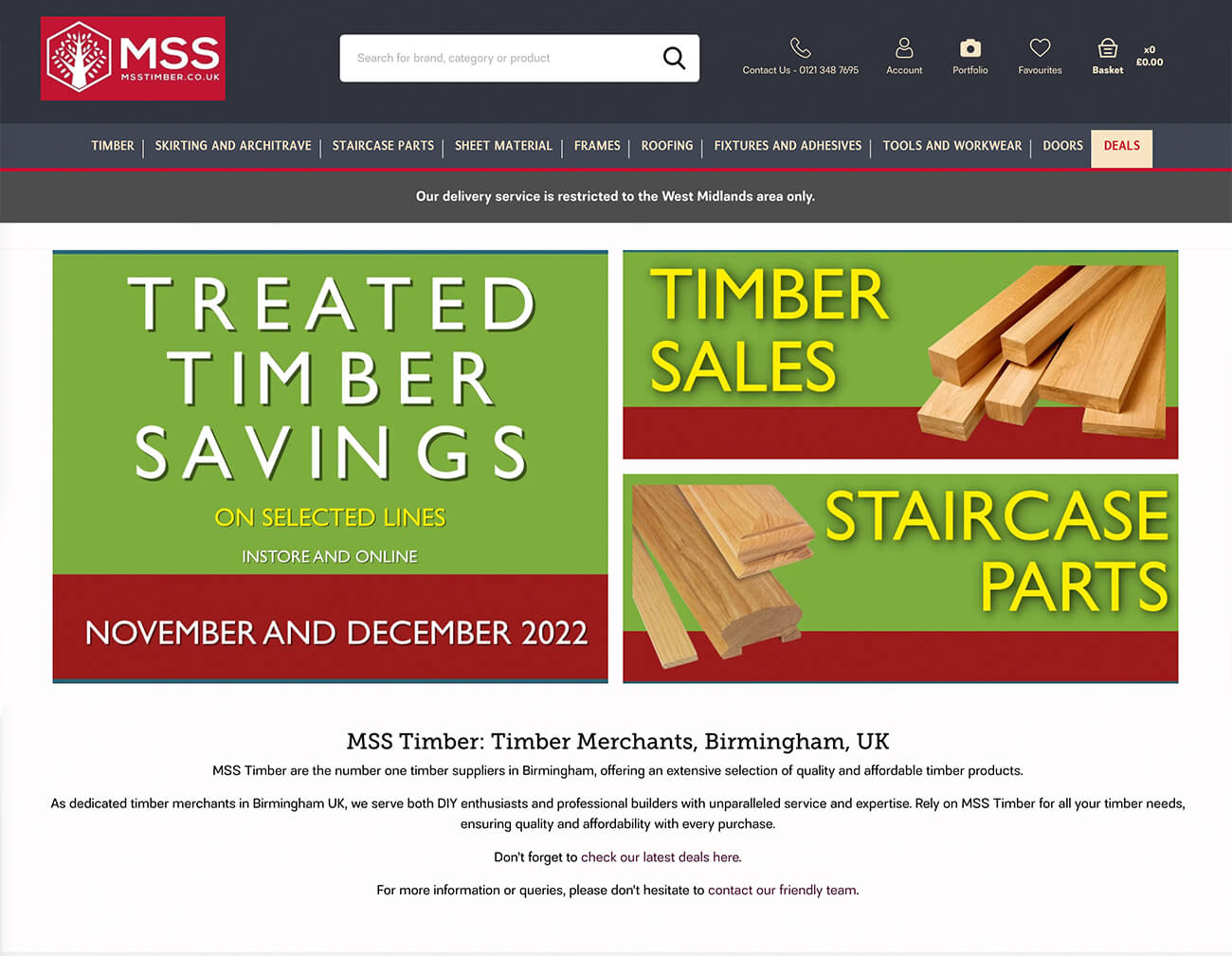 Successful ecommerce websites provided by ShopWired