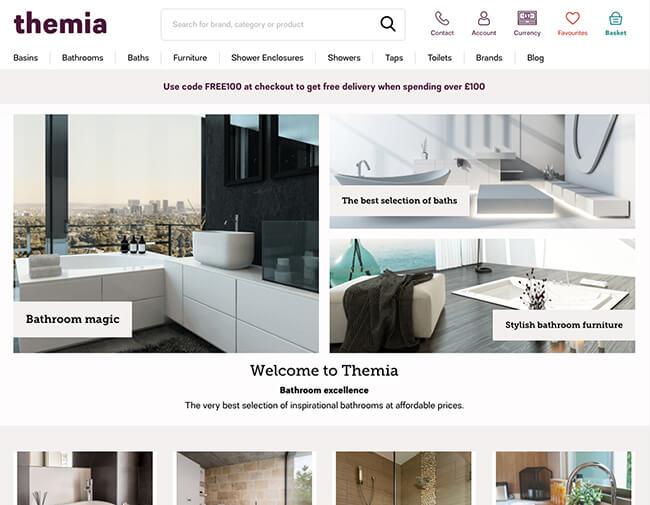 ShopWired's range of free ecommerce themes for your online store
